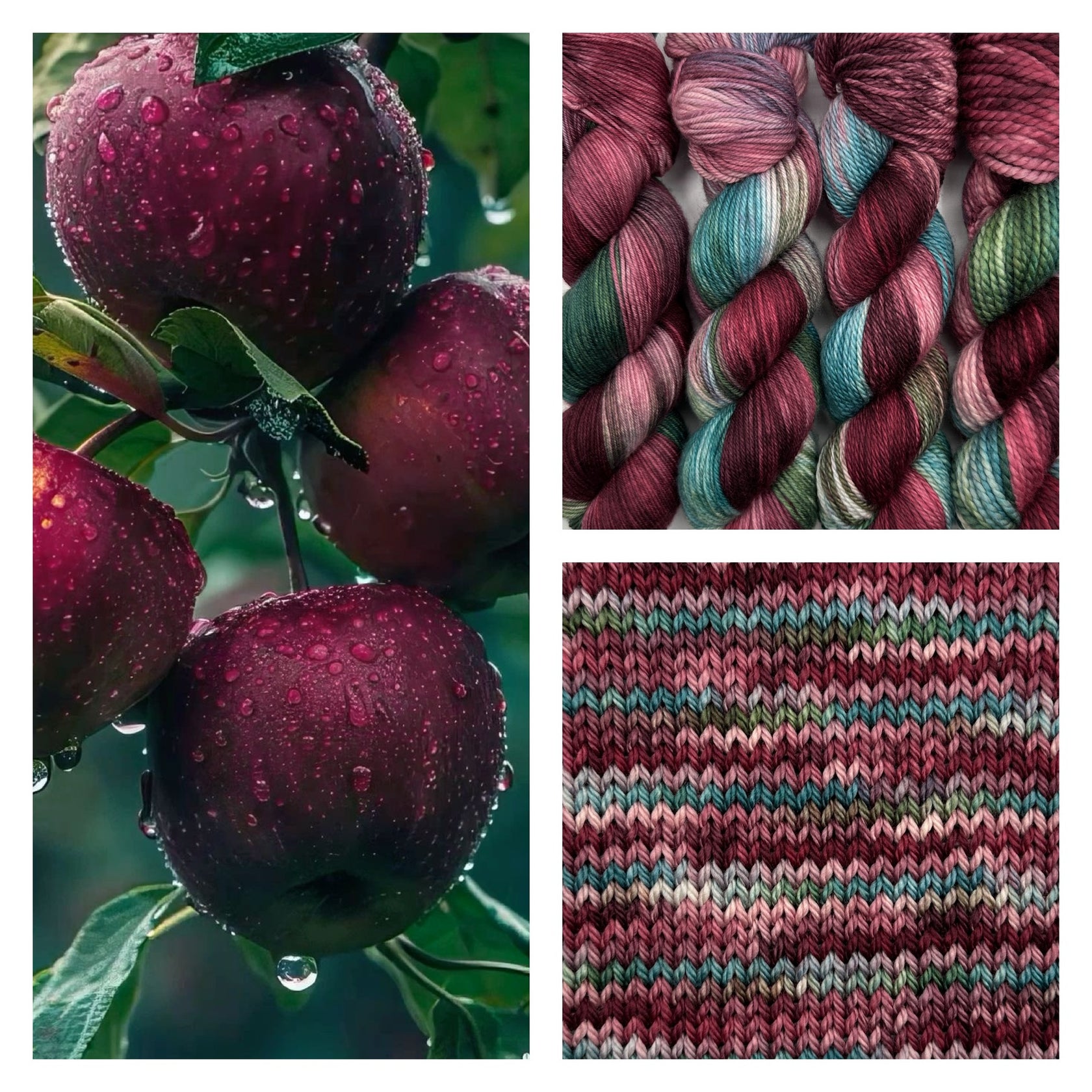 How About Them Apples Hand Dyed Merino Wool Yarn – Arcane Fibre Works