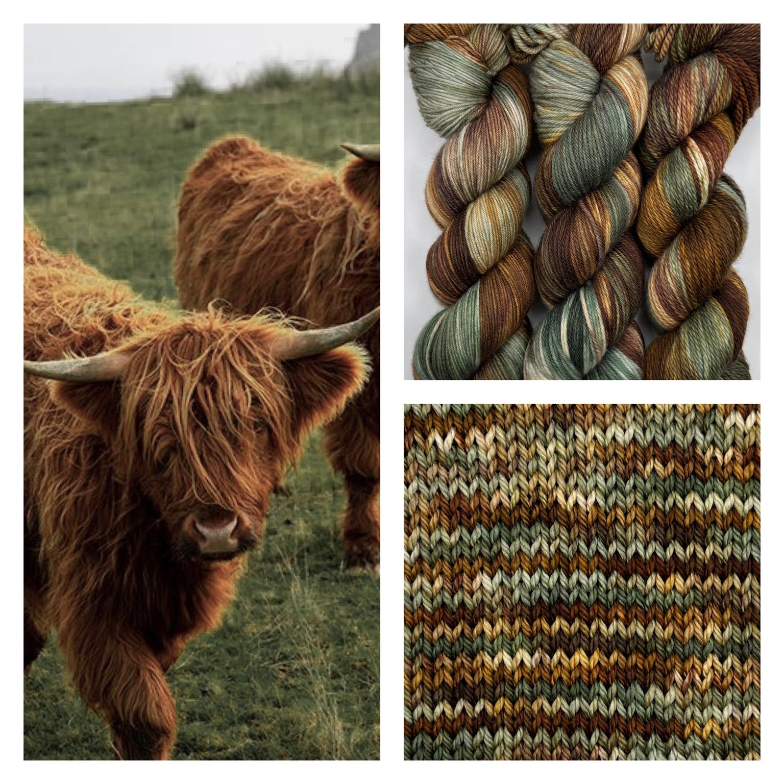 Till The Cows Come Home Hand Dyed Merino Wool Yarn – Arcane Fibre Works