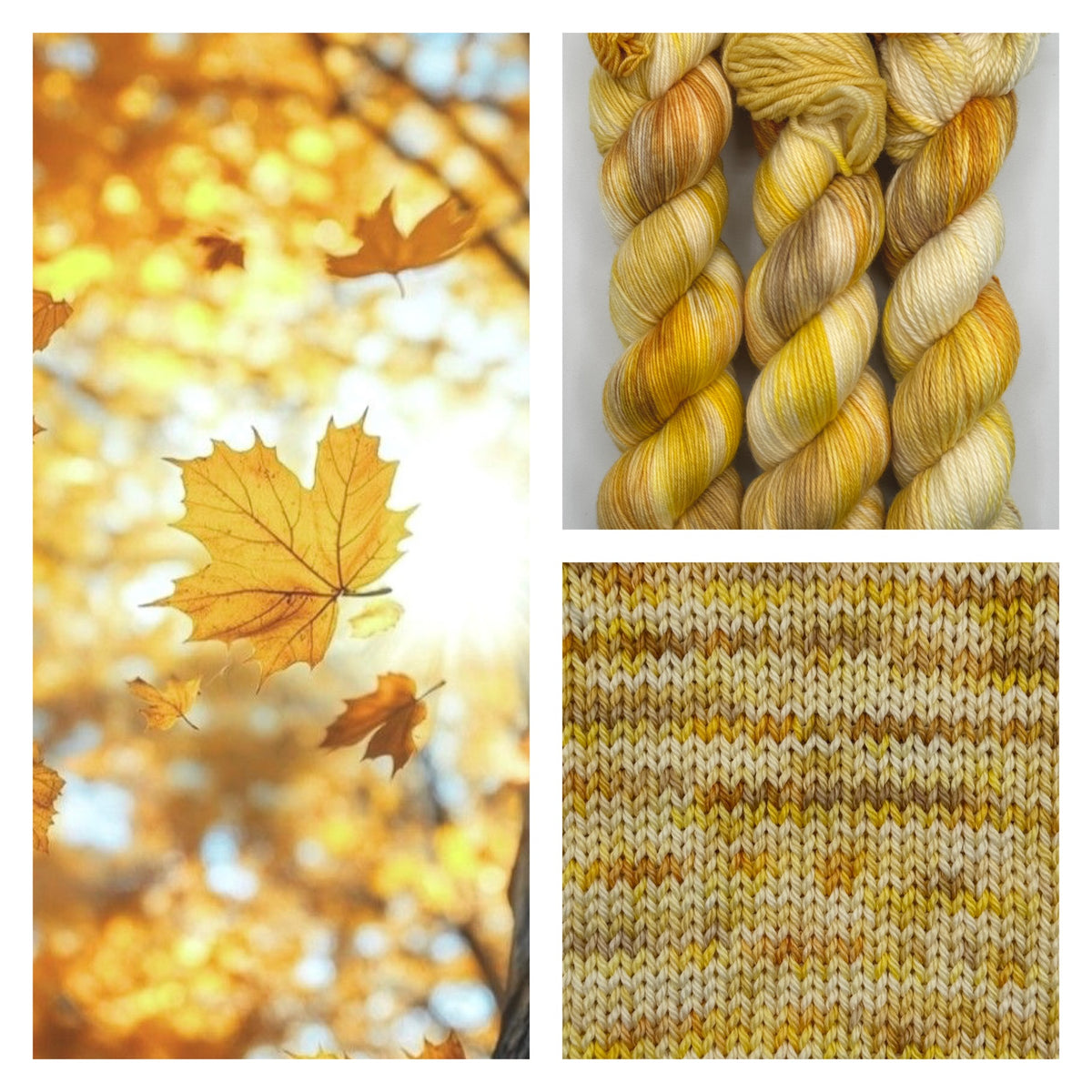 Forever Maple Hand Dyed Merino Wool Yarn – Arcane Fibre Works