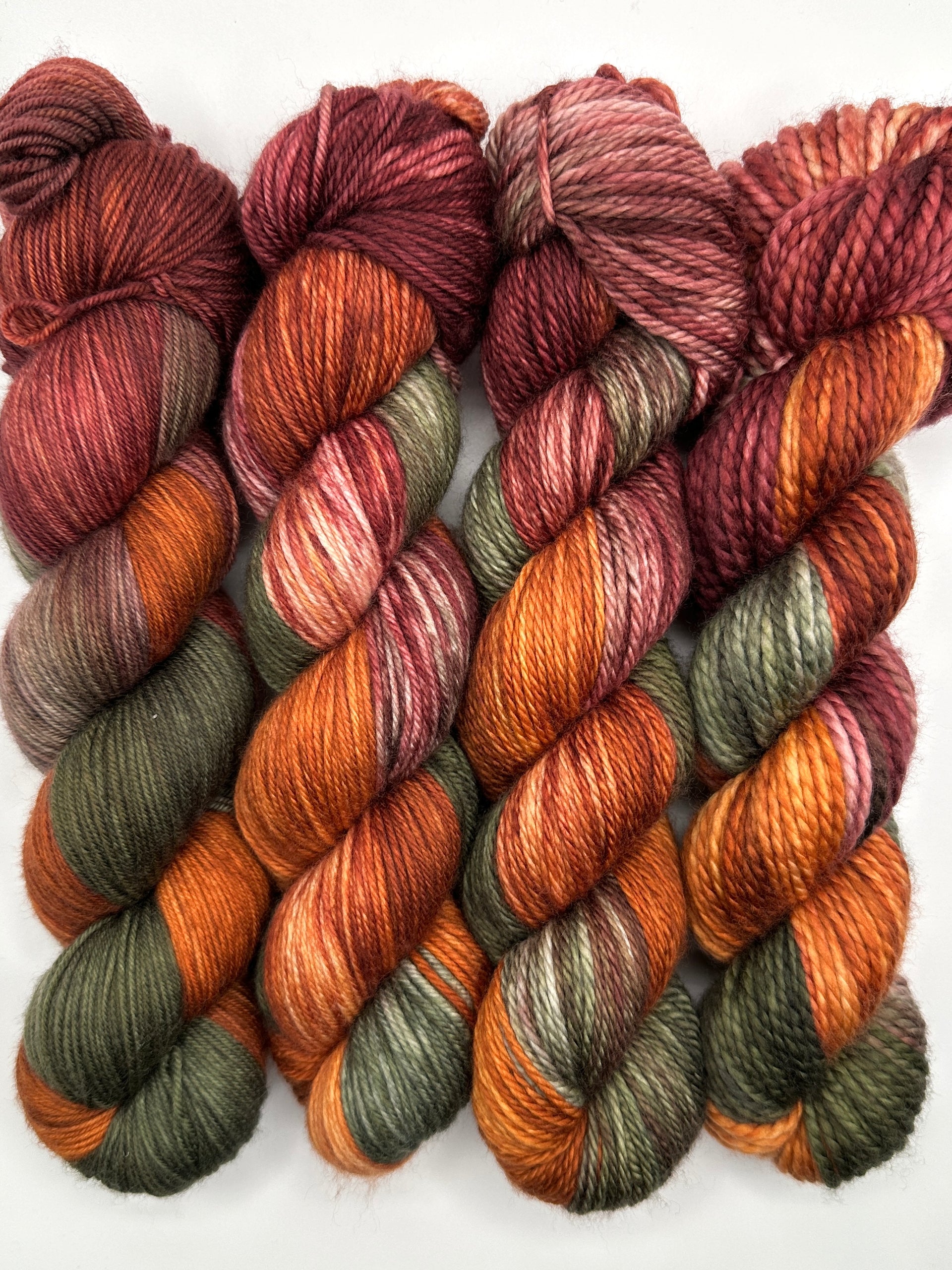 Whispers Of Autumn Hand Dyed Merino Wool Yarn – Arcane Fibre Works