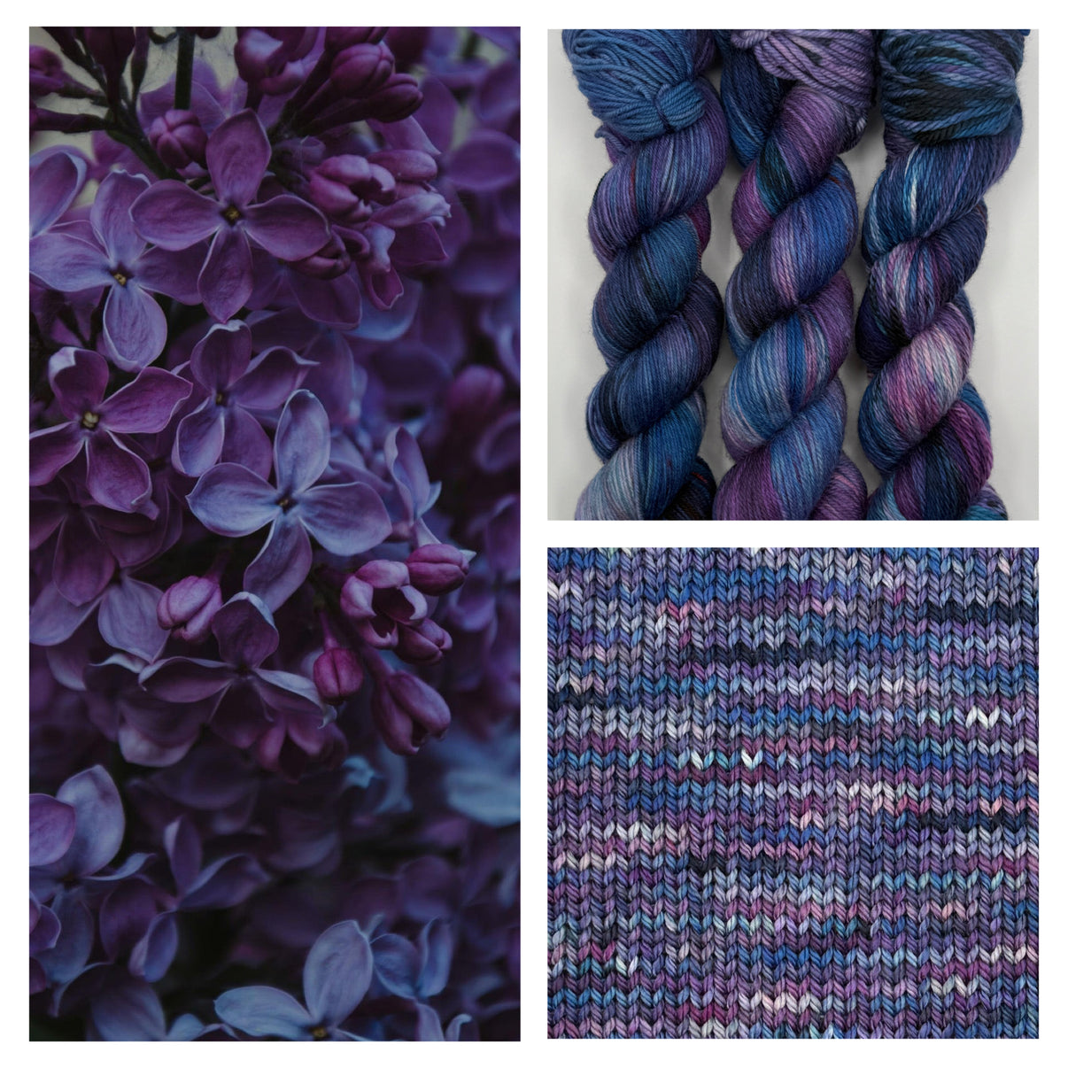Lilac Lullaby Hand Dyed Merino Wool Yarn – Arcane Fibre Works