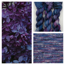 Lilac Lullaby Hand Dyed Merino Wool Yarn – Arcane Fibre Works