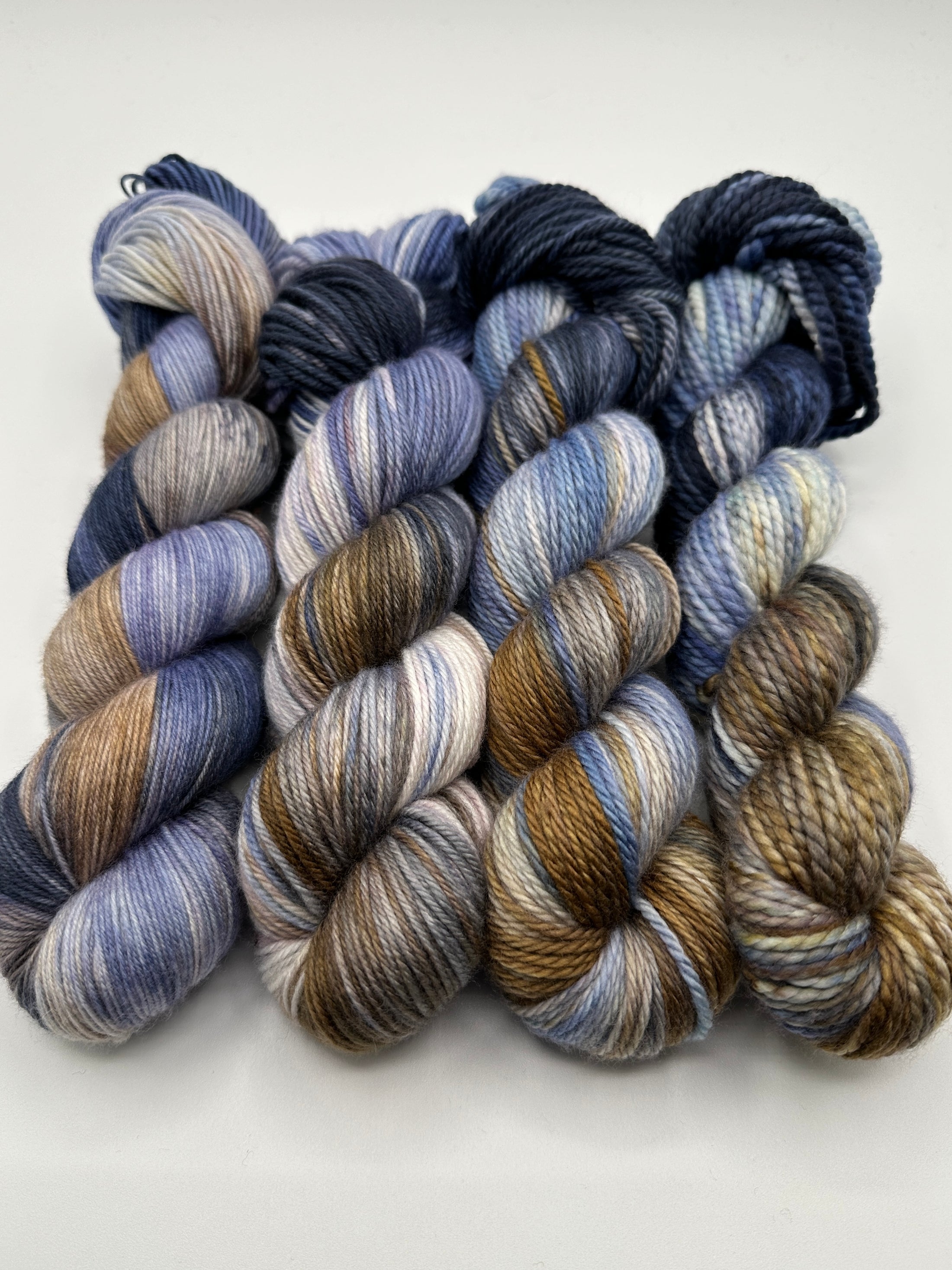 Brazen Raisin - Hand-Dyed Merino Wool Yarn – Arcane Fibre Works