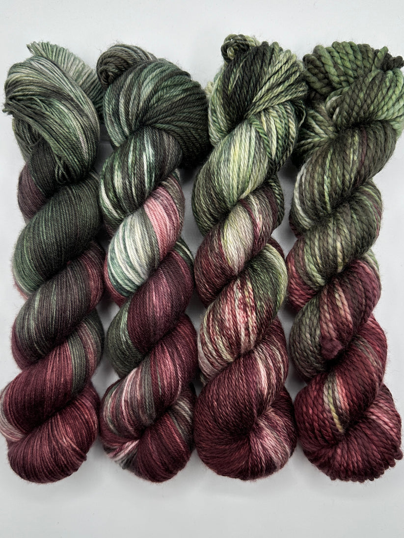 Wild Onion Hand Dyed Merino Wool Yarn – Arcane Fibre Works