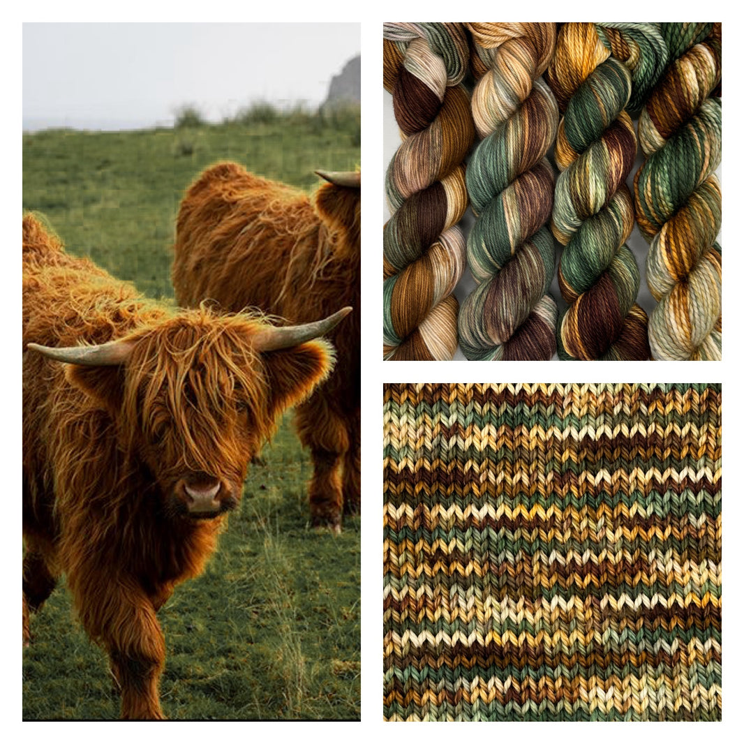 Hand-Dyed Luxury Yarn | Merino Wool | Arcane Fibre Works